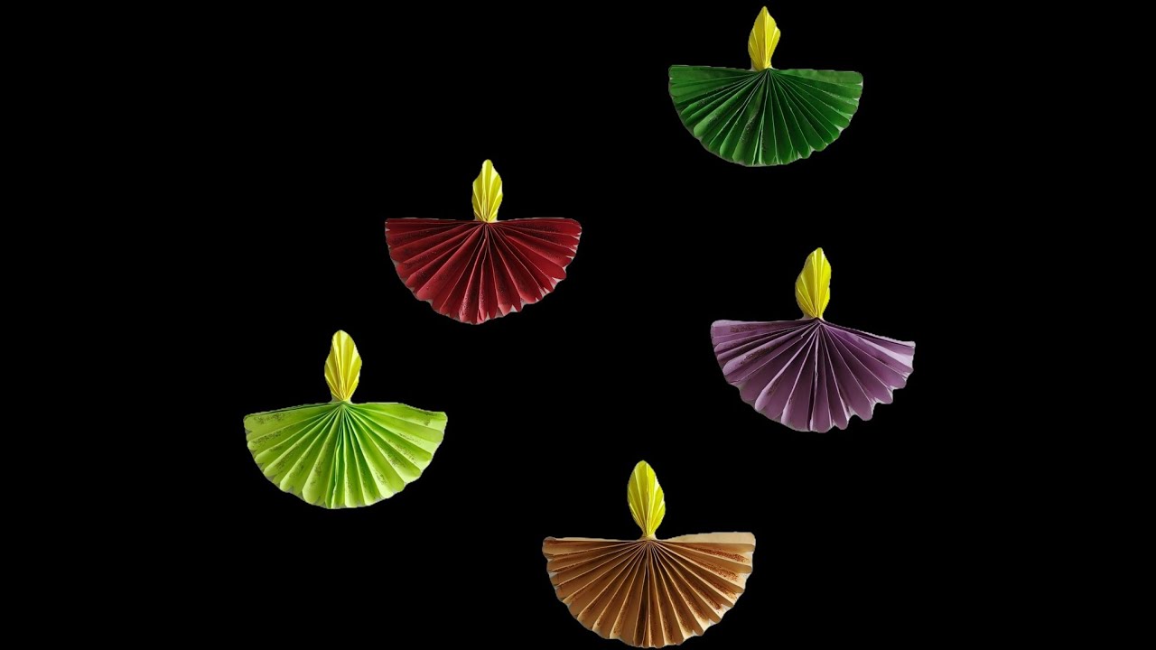 DIY paper Diya craft tutorial | Easy and Elegant paper Diya | Diwali ...