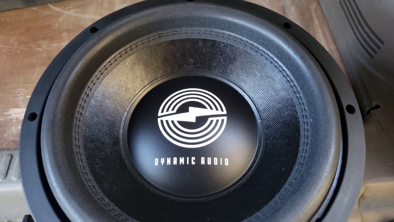 NEW SUBS TO TEST. Dynamic Audio 12s 750w - YouTube