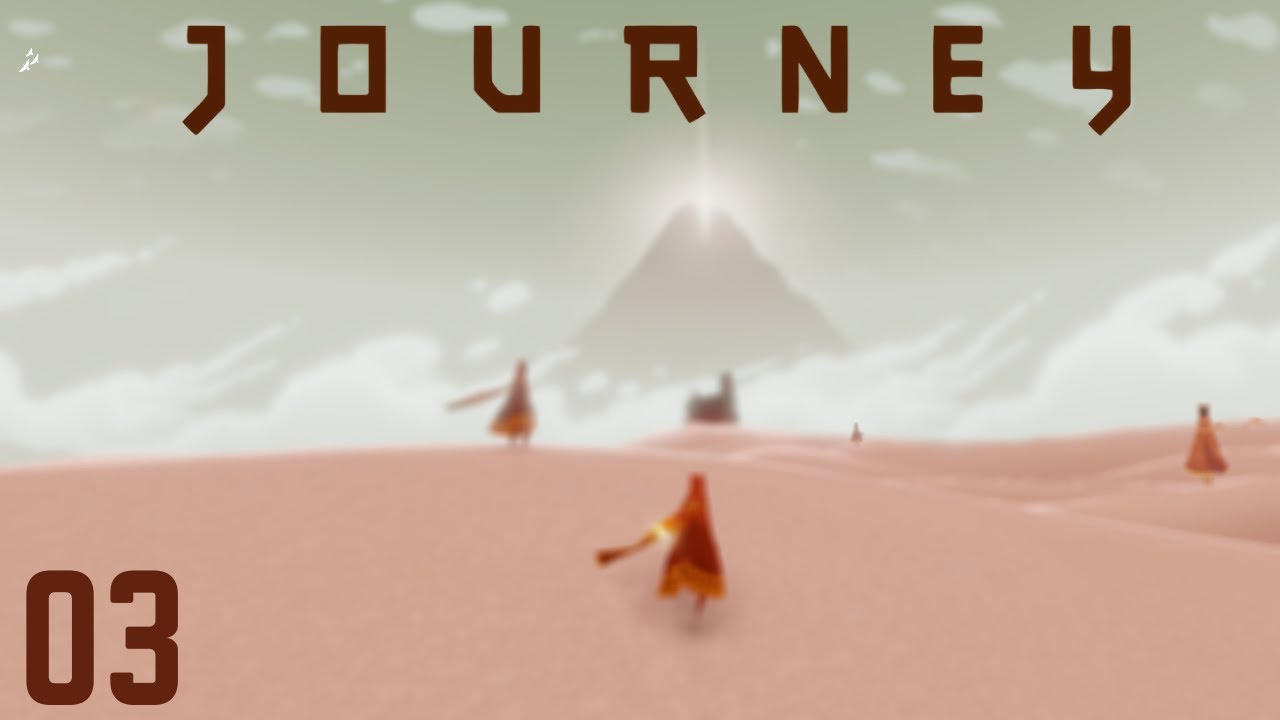Journey Walkthrough Gameplay Part 3 (The Desert) - YouTube