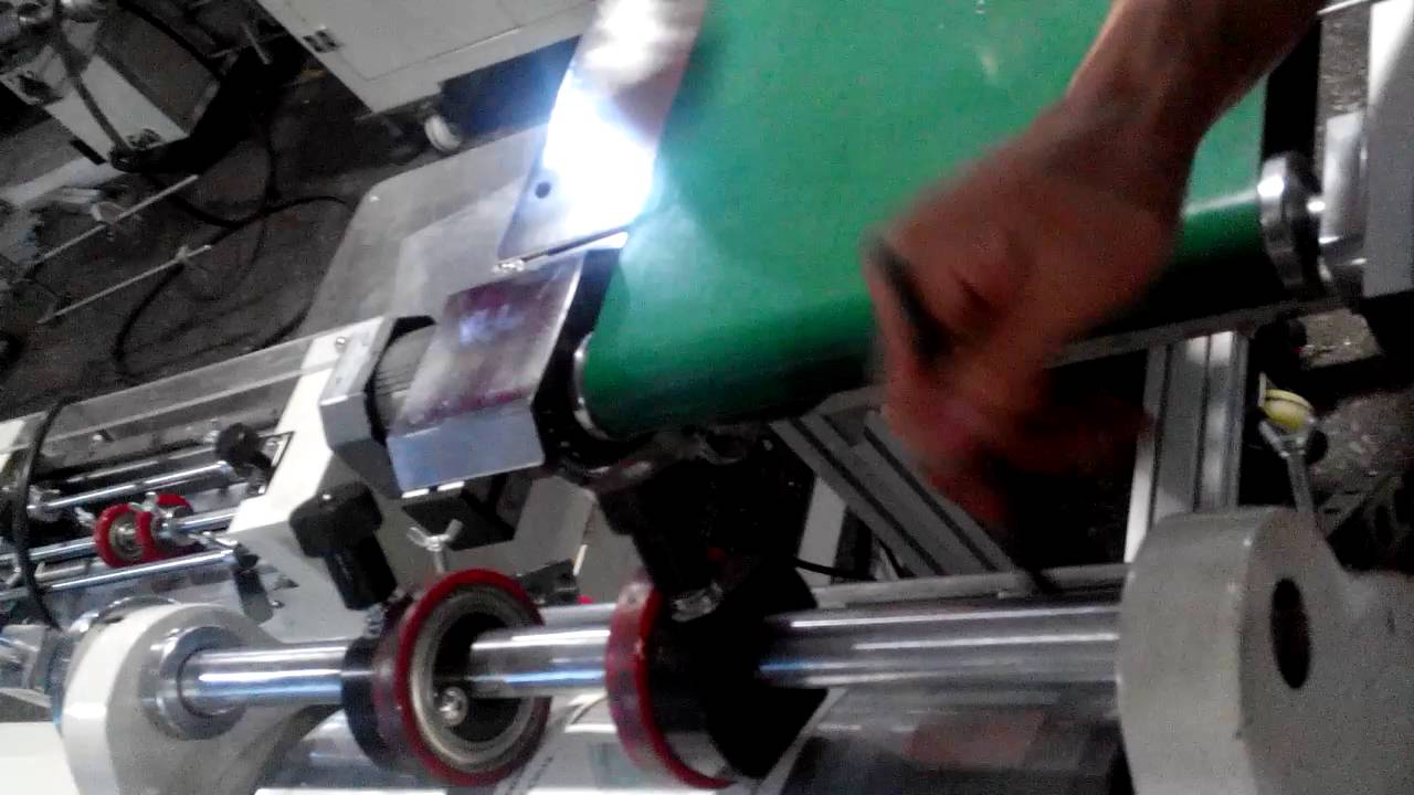 SBM 320 die cutting machine-how to install the separate conveyor with ...