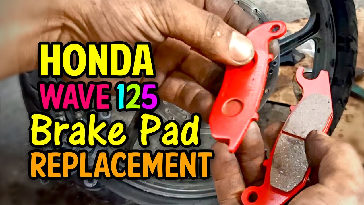 WAVE 125 Brake Pad Replacement - YouTube