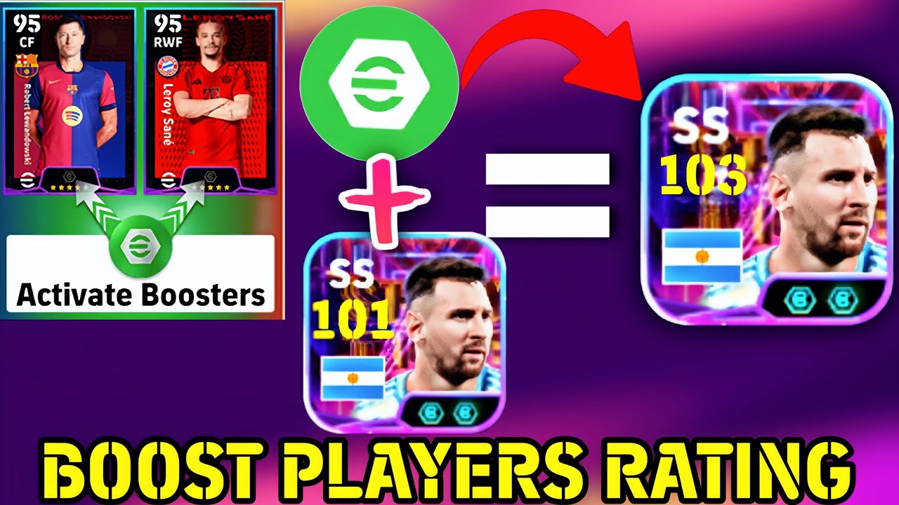 How to Give DOUBLE BOOSTER Players in efootball 2025 | Boost Players ...