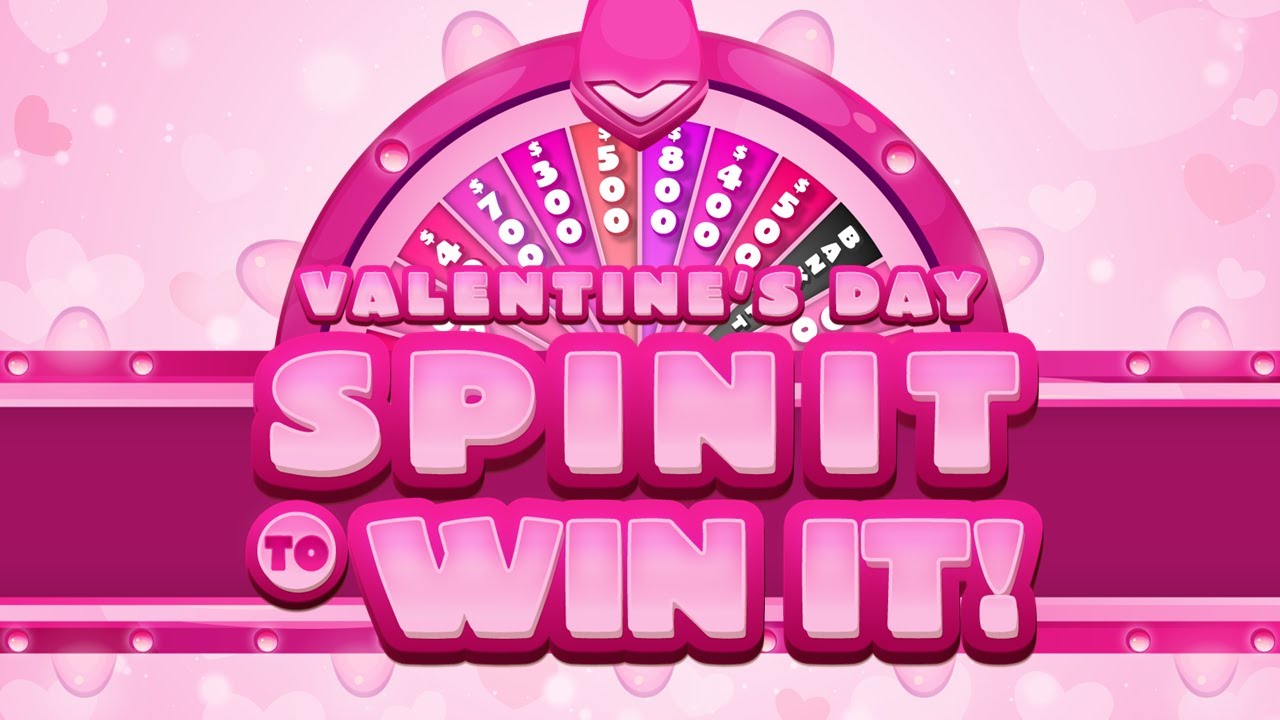 How to play Valentine's Day Spin It To Win It - YouTube