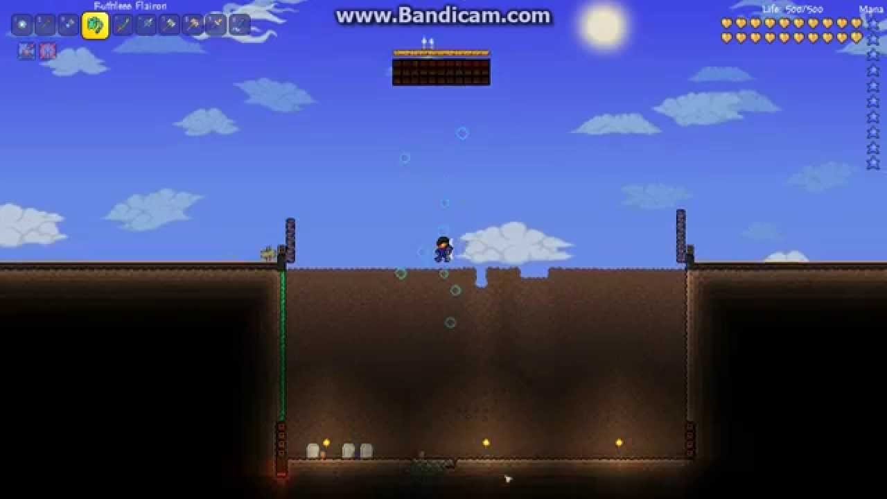 Terraria - Frost/Pumpkin Moon arena, Simple, Effective - YouTube