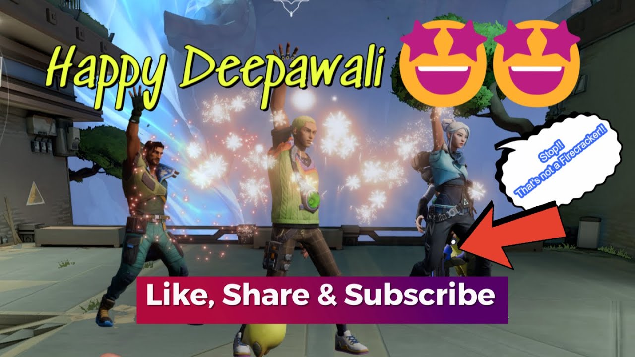 Happy Deepawali-KasparGaming19-Wingman planting spike on Diwali ...