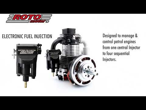 ROTO 35 FS AL UAV - YouTube