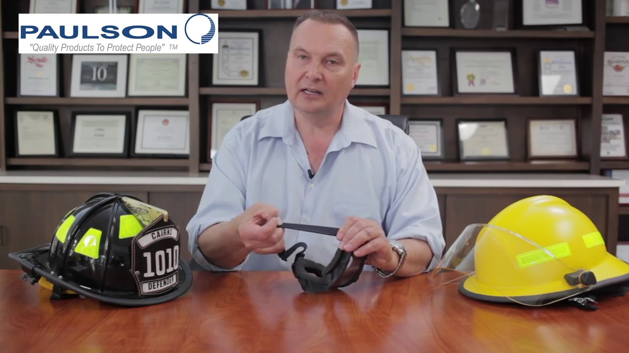 Paulson Manufacturing, A-TAC Firefighter Structural Goggles - Models S ...