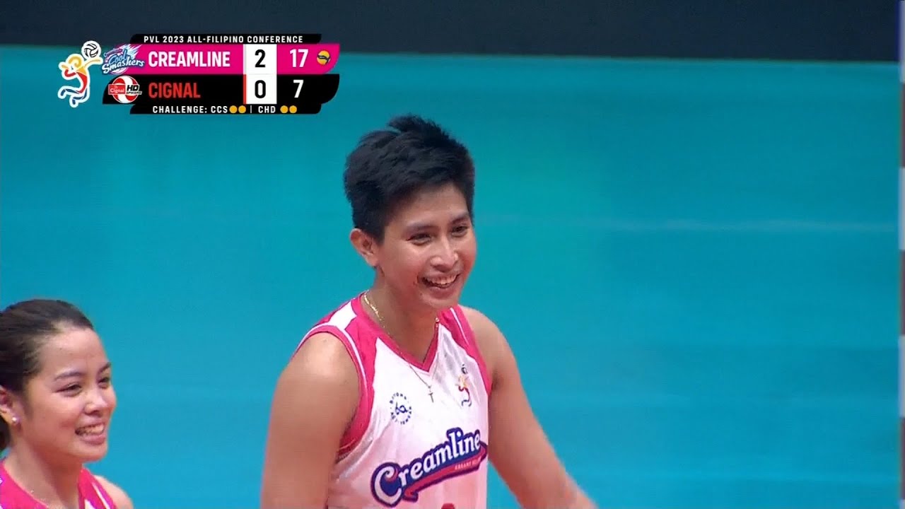 Jeanette Panaga making her presence felt in set 3 | 2023 PVL All ...