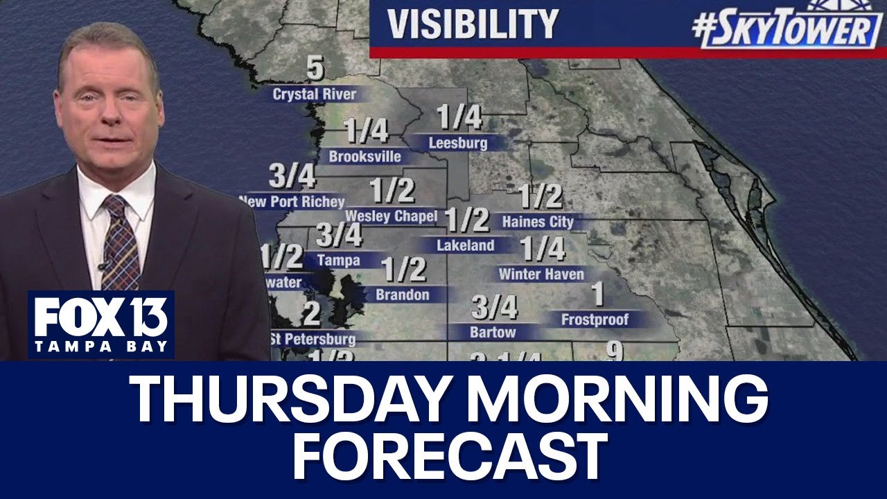 Tampa weather | Thursday morning forecast - YouTube