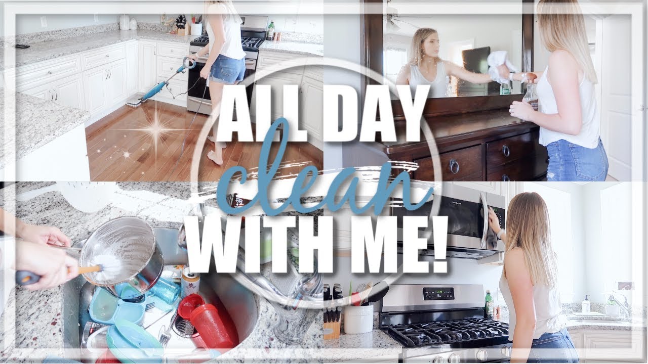FALL CLEAN WITH ME! // EXTREME CLEANING MOTIVATION - ALL DAY CLEAN WITH ...