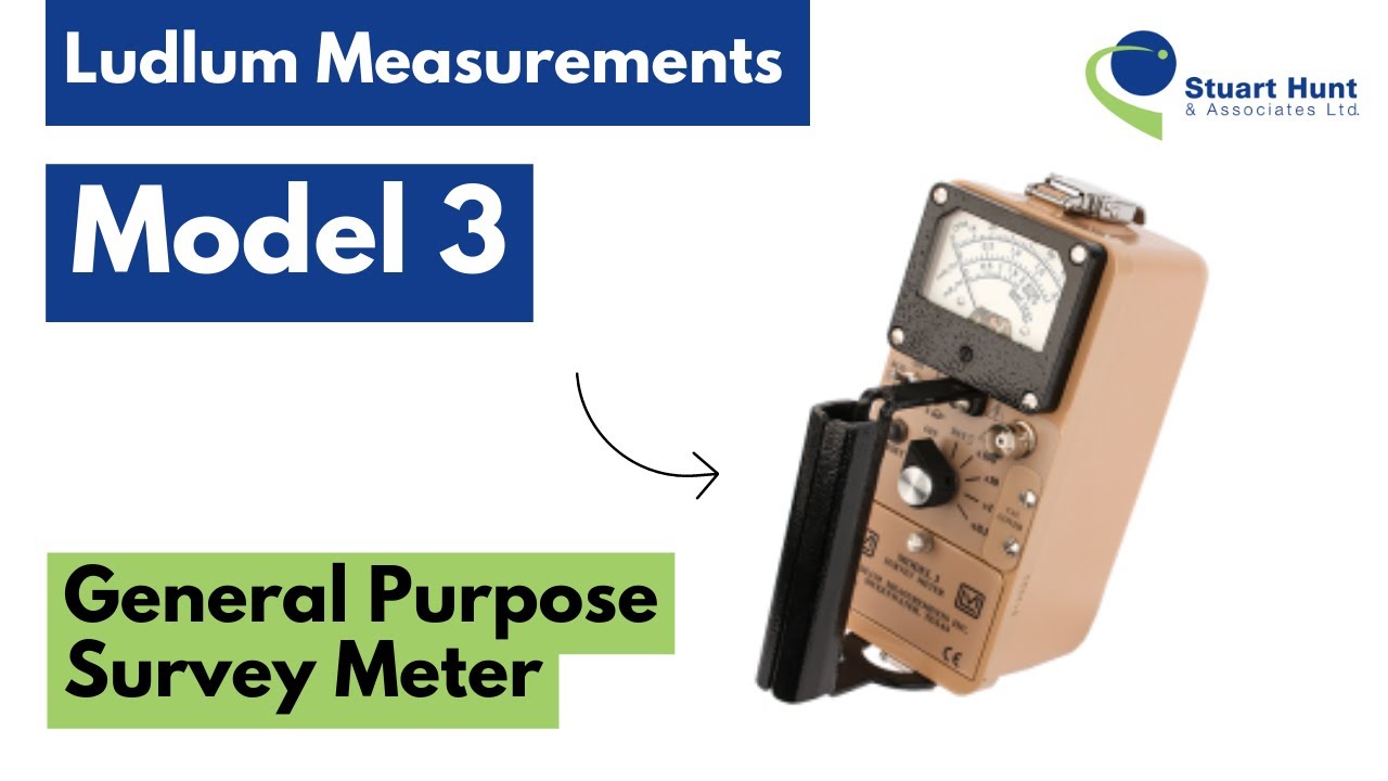 Model 3 General Purpose Survey Meter | Ludlum Measurements - YouTube