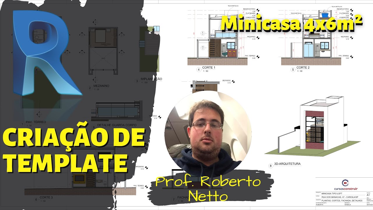 19/20 Revit 2021: Criação de template a partir de um arquivo RVT - YouTube