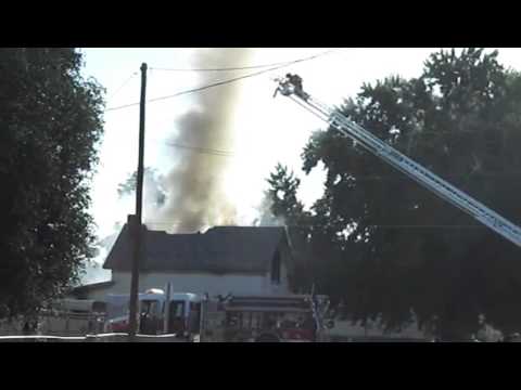 House Fire Baker City Oregon 2008 - YouTube
