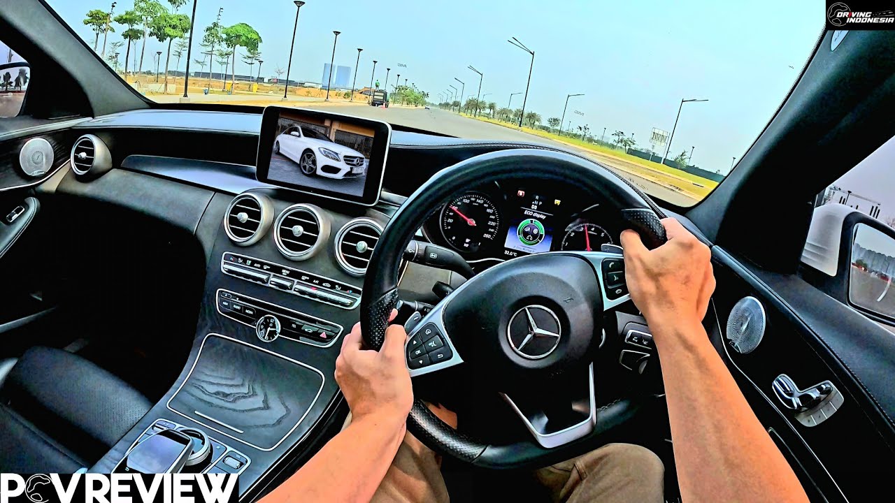 POV REVIEW | MERCEDES BENZ C300 AMG 2.0 TURBO A/T 2017 | SPORTS CAR ...