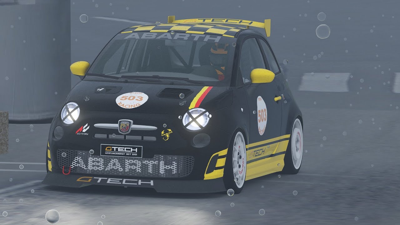 Assetto Corsa - Abarth 500 GTECH EVO245RR - YouTube