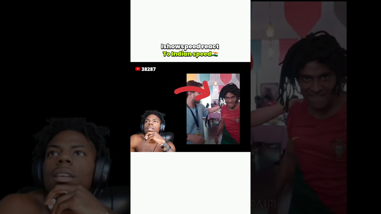 Ishowspeed react to Indian speed🇮🇳#ishowspeed #ishowspeedshorts #shorts - YouTube