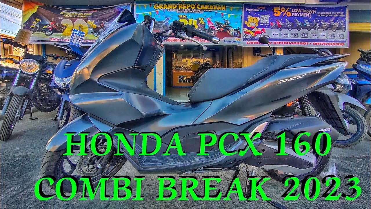 ALL NEW HONDA PCX 160 COMBI BREAK - YouTube