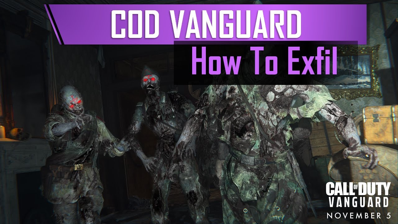 How To Exfil on Der Anfang! COD Vanguard Zombies - YouTube