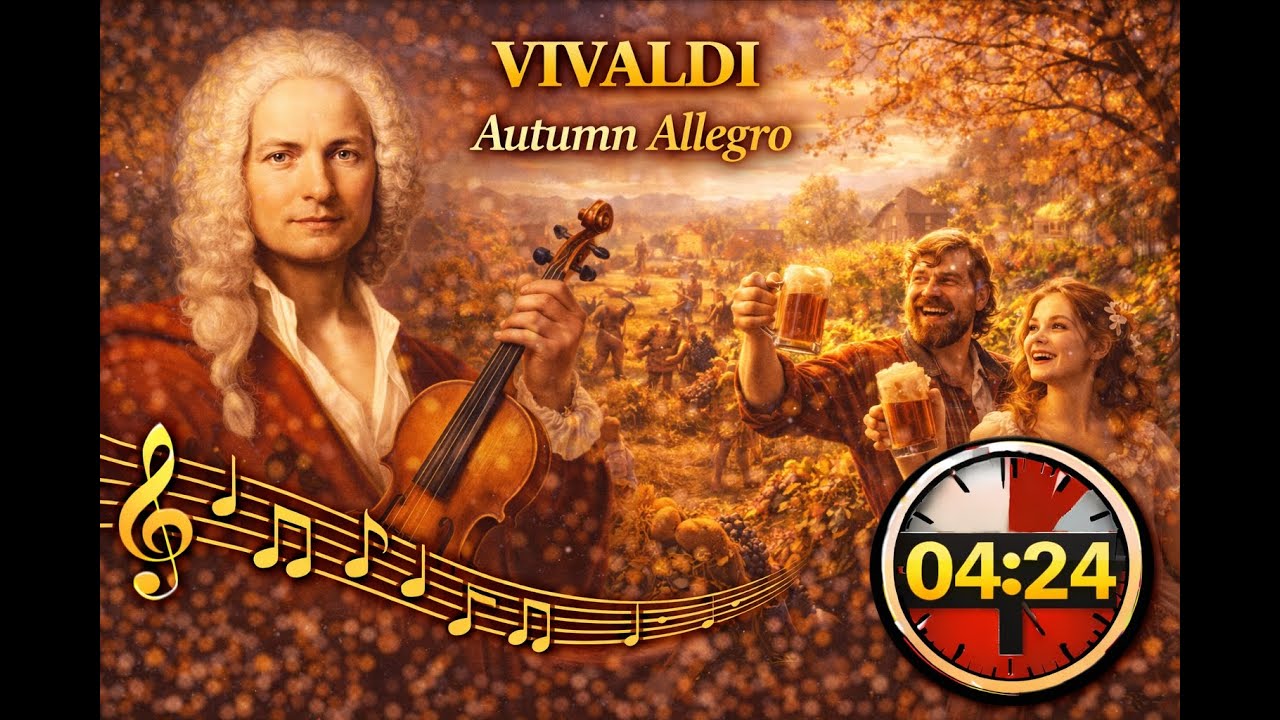 Vivaldi Autumn Allegro 4K @CANALEFANTASY - YouTube