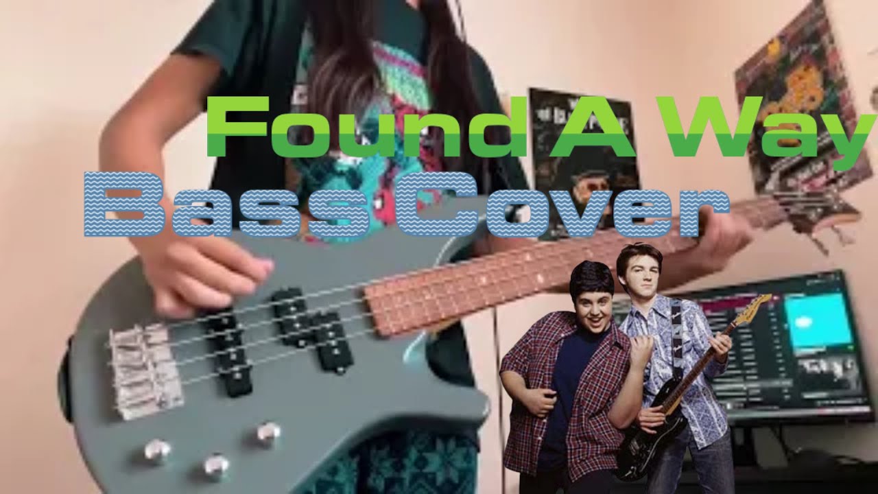 Drake Bell · Found A Way (Drake and Josh Theme Song) | Bass Cover - YouTube
