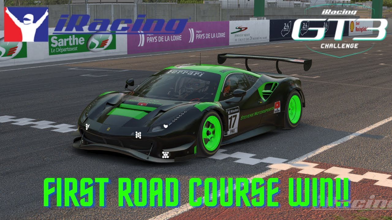 iRacing - First Road Course WIN! - YouTube