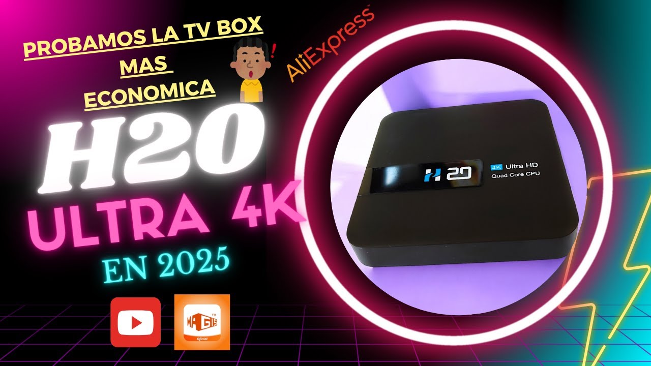 Tv box H20 Ultra en 2025 Usando Magis Tv, Valdra La Pena ? - YouTube