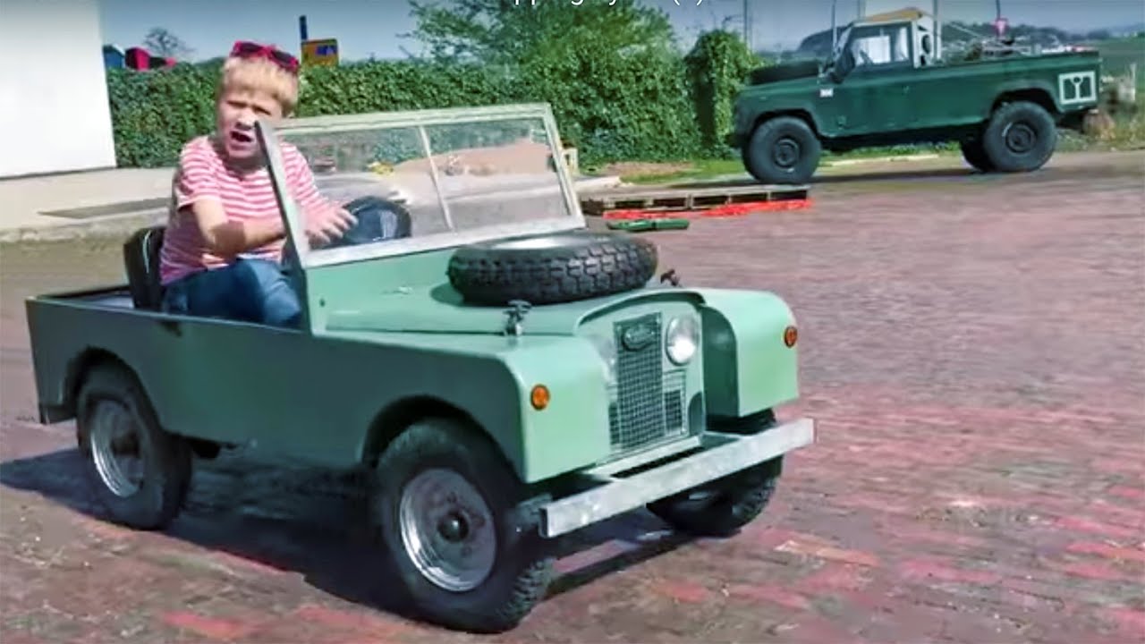 REBEL REPLICAS Little Heroes LAND ROVER unwrapping by Kid(5) 1st TEST ...