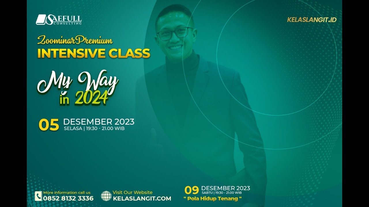 my way in 2024 // Kelaslangit // Intensive Class with #coachsaefull - YouTube