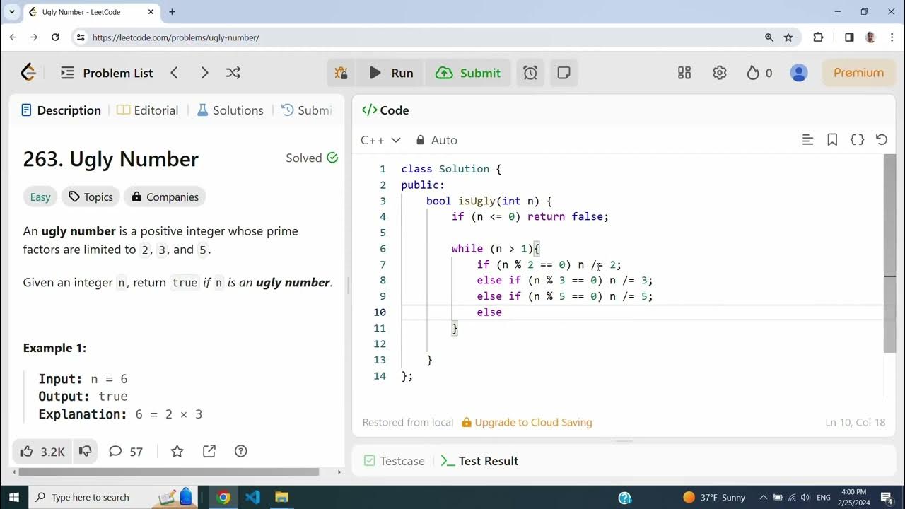 LeetCode 263. Ugly Number - YouTube
