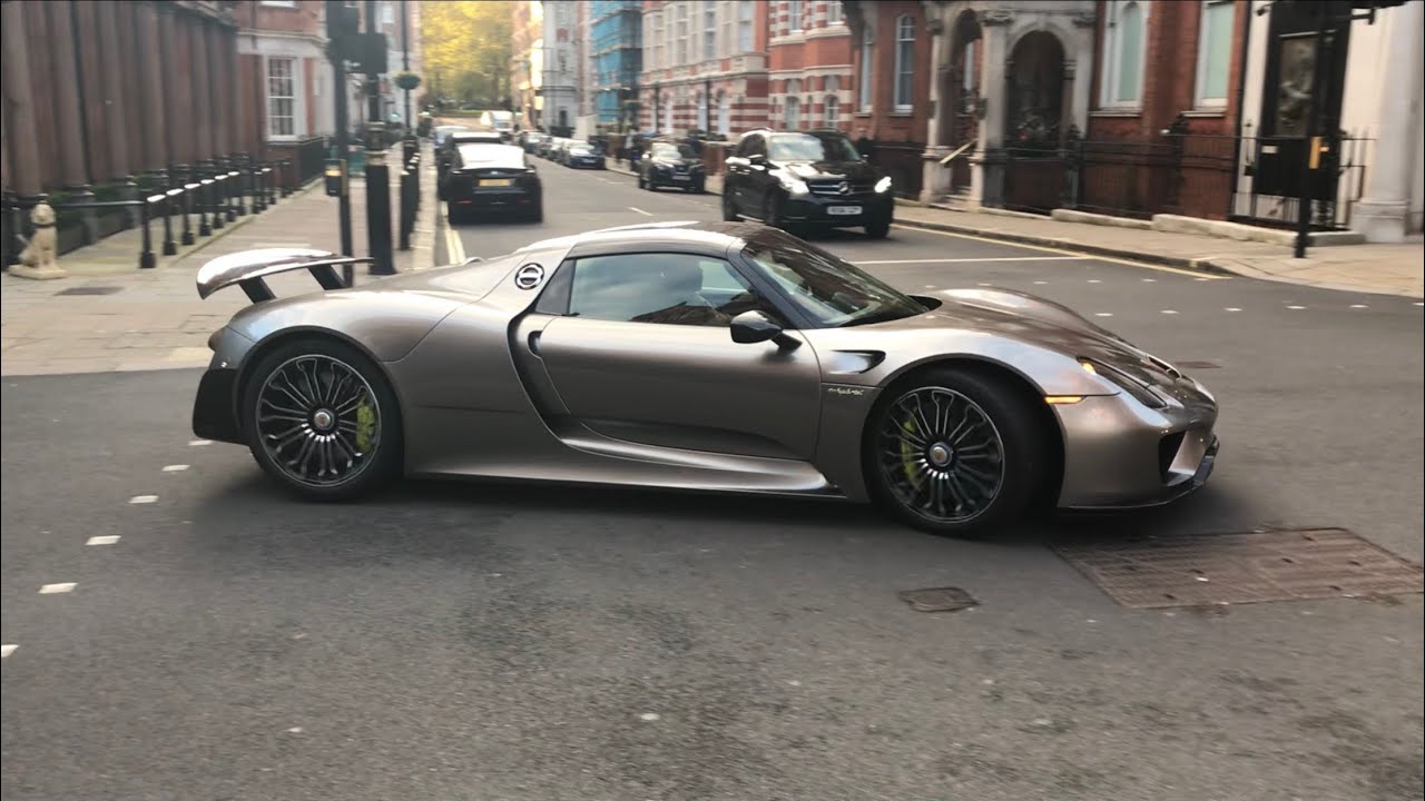 Car Spotting Supercars In London 2023 #50 | F12 TDF, Black Series, 918 ...