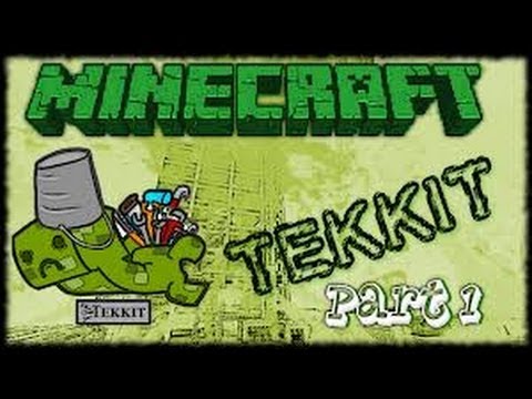 Tekkit #1 The Start Of Tekkit - YouTube
