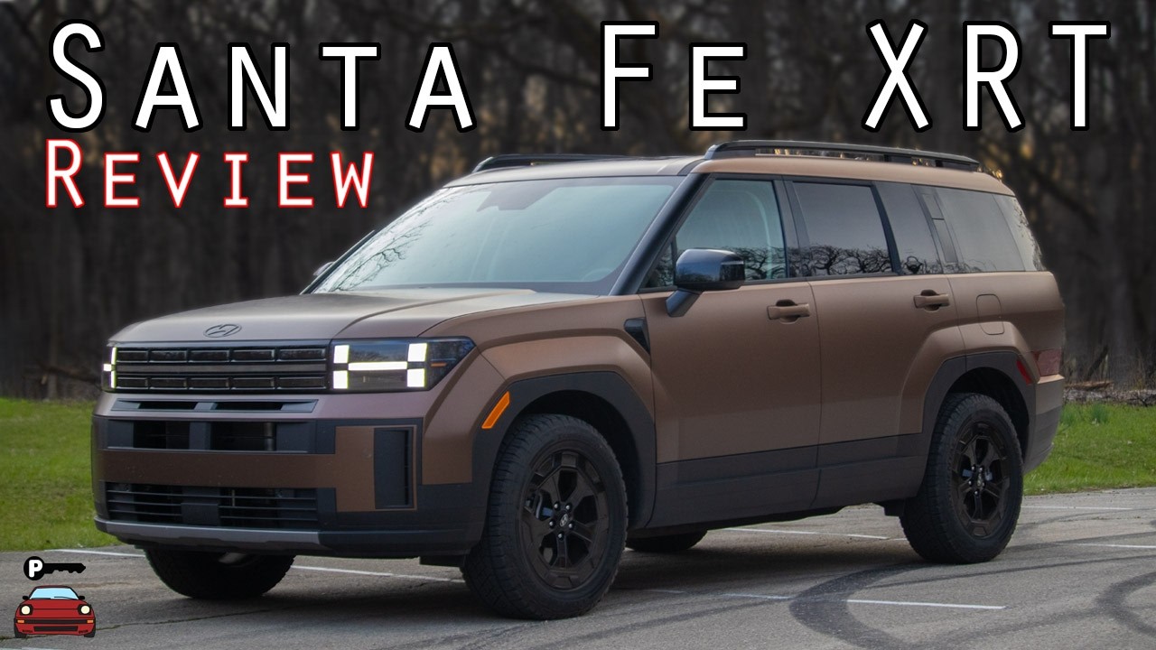 2025 Hyundai Santa Fe XRT Review - The "Off-Road" Version Of The Santa ...