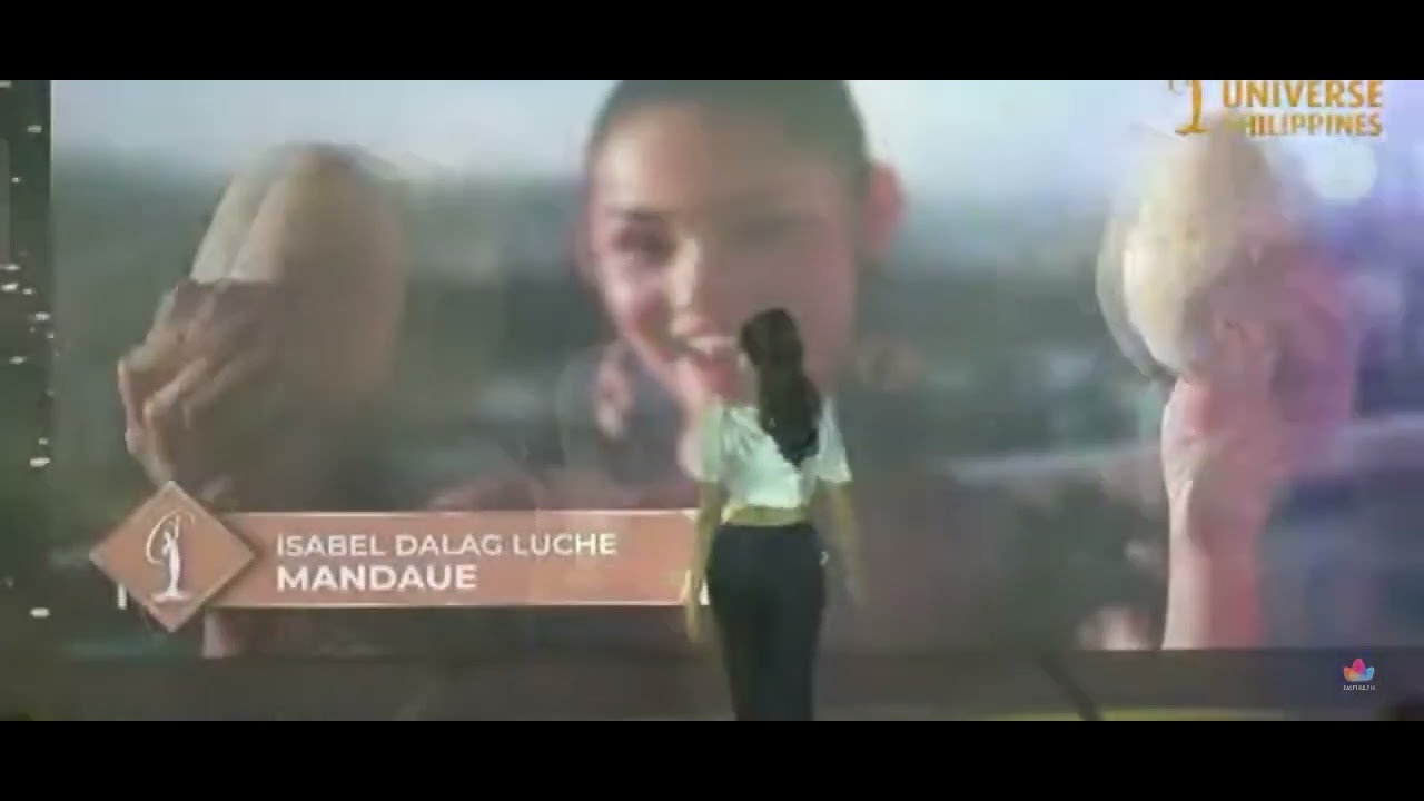 Isabel Luche | Miss Universe Press Presentation 🔥 #tuyomwalk - YouTube