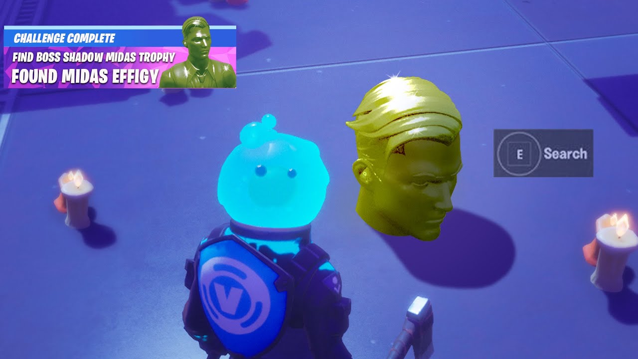 Fortnite Boss Midas Secret Ruins Reward - YouTube