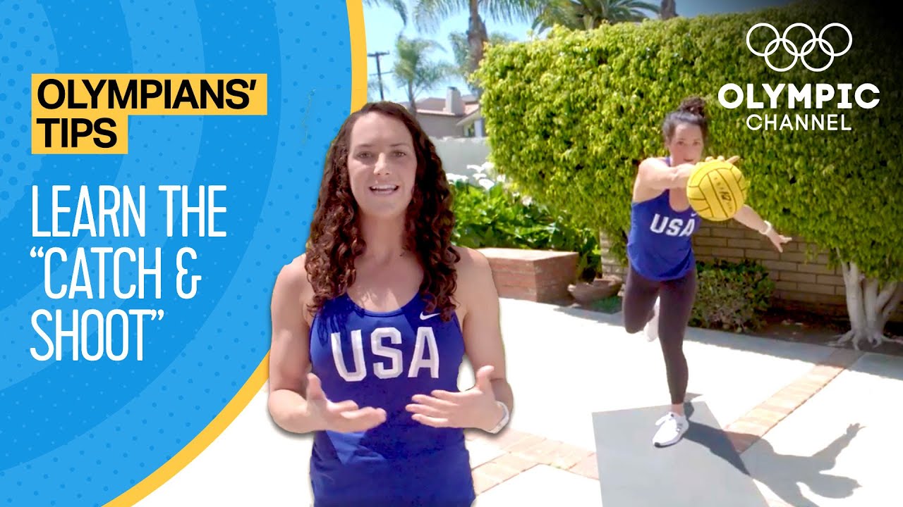 Water Polo Shooting: Master the "Catch and Shoot" ft. Maggie Steffens ...