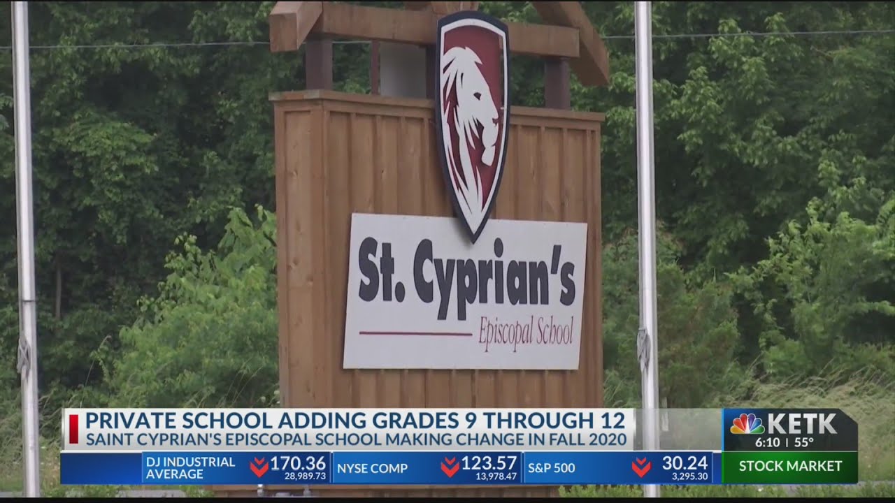 St. Cyprian's Episcopal School in Lufkin adding high school - YouTube