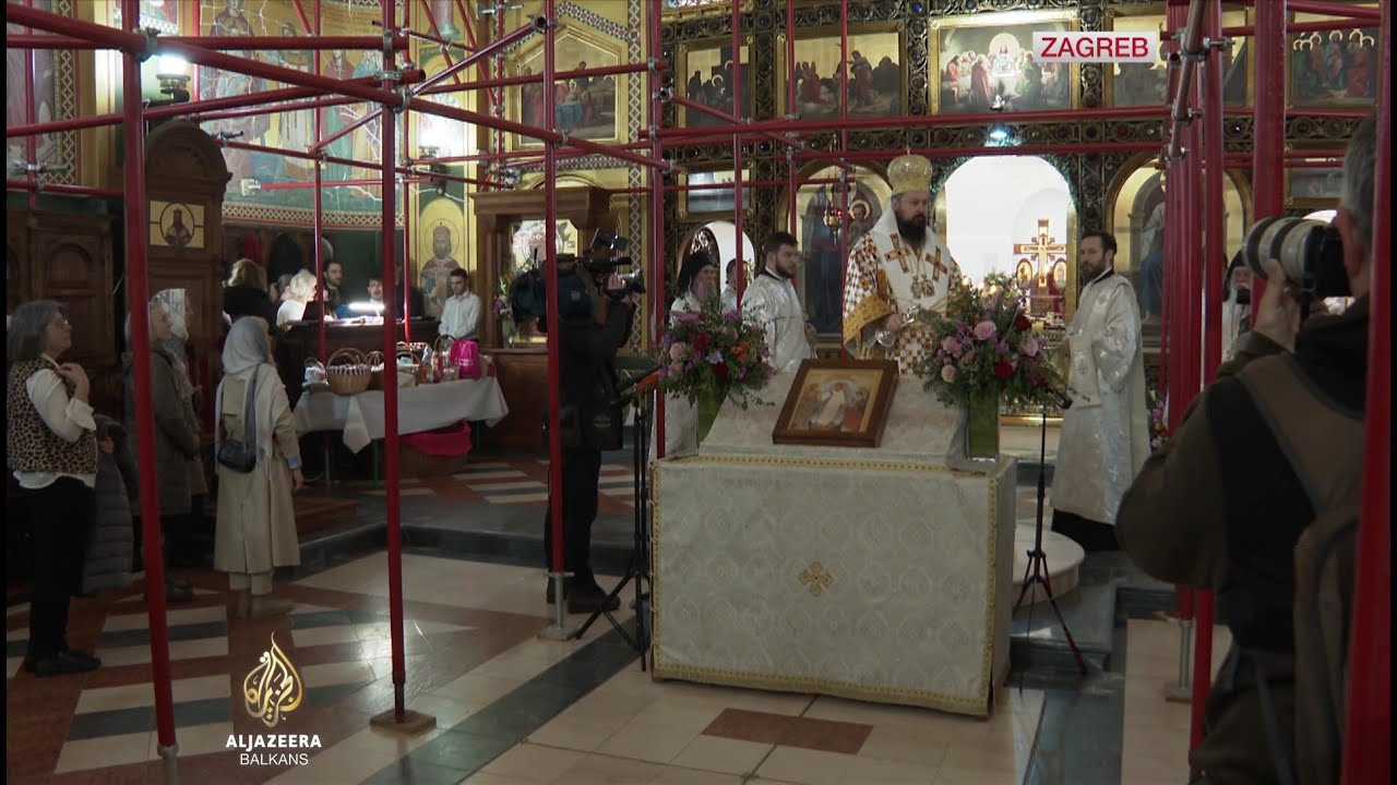 Pravoslavci slave Vaskrs, vjernici pozivaju na mir i jedinstvo - YouTube