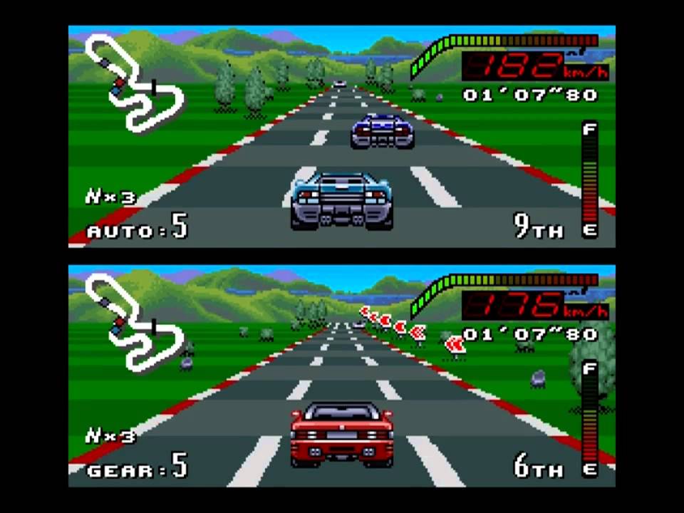 TOP GEAR (snes) - UK complete race/carrera completa (3/4) - YouTube