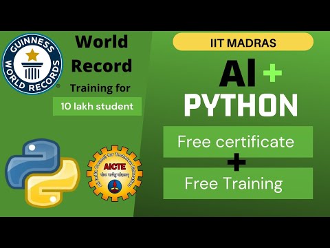 AICTE FREE PYTHON TRAINING | GUVI FREE TRAINING | PYTHON COURSE WITH ...