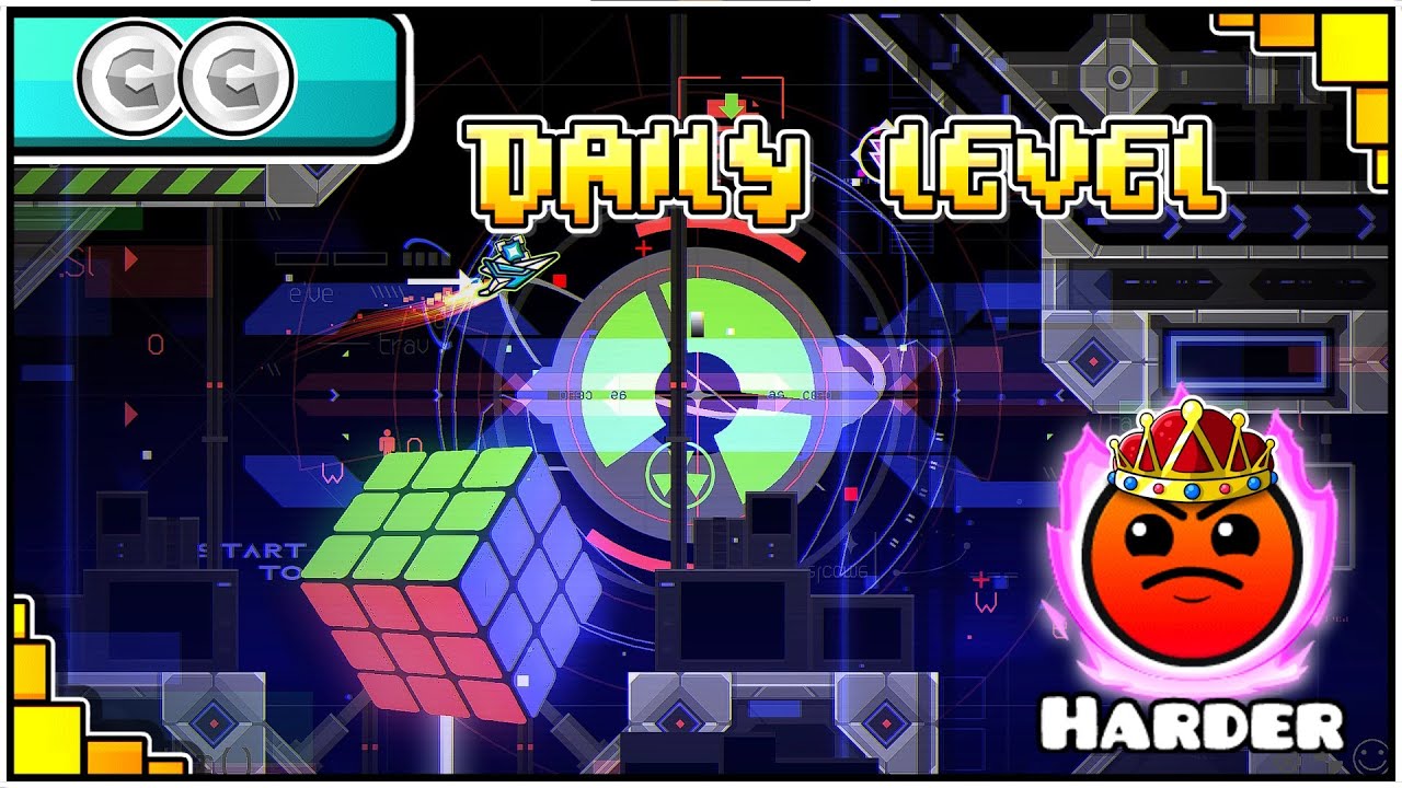 FIRST LEGENDARY DAILY LEVEL! #2810 | "getHappier" by Knots 2(C)_100% | Geometry Dash - YouTube