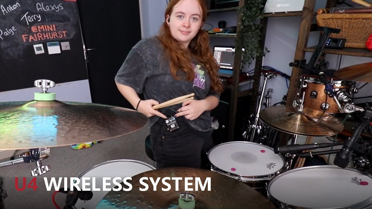 Mini Fairhurst | U4 In Ear Monitor Wireless System | Xvive - YouTube