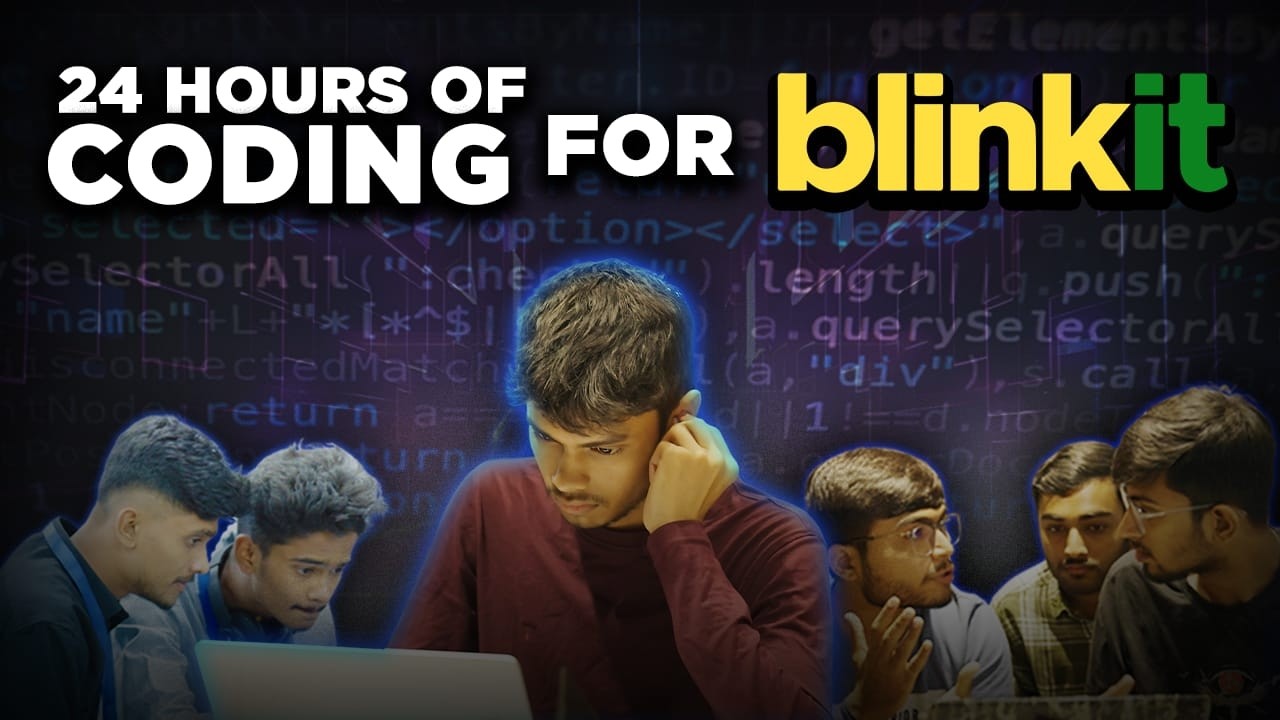 Blinkit Gave Us a Real Problem - Can We Solve It in 24 Hours? | 24-hr Hackathon - YouTube