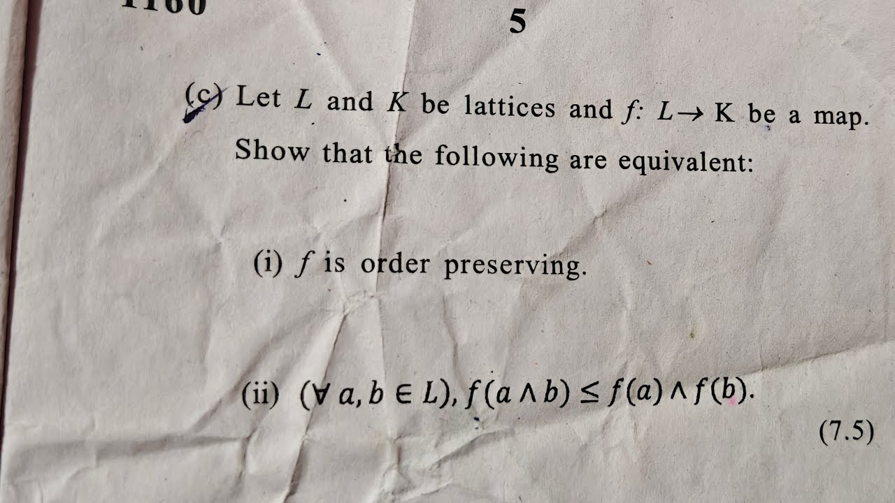 Discrete Mathematics PYQs solved | Sem 3 | Join And Meet | Order ...