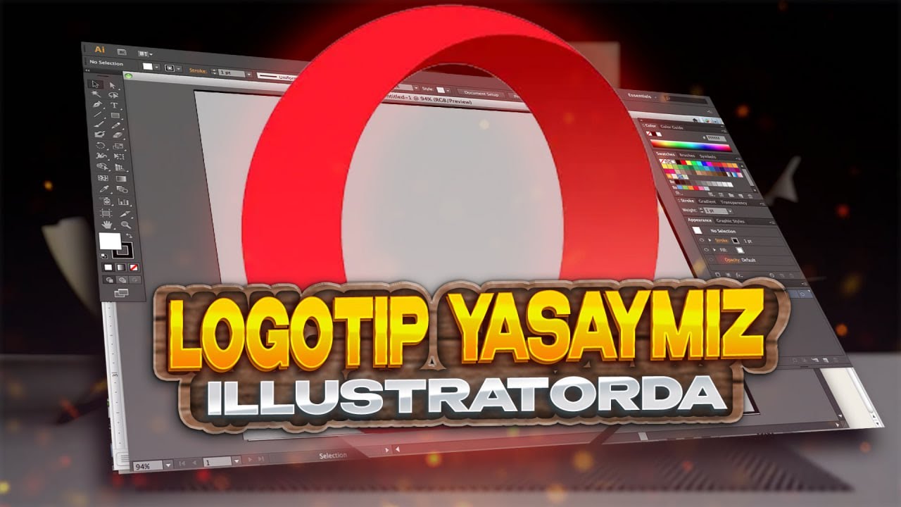 LOGOTIP YASASH // ADOBE ILLUSTRATORDA LOGO YASASH - YouTube