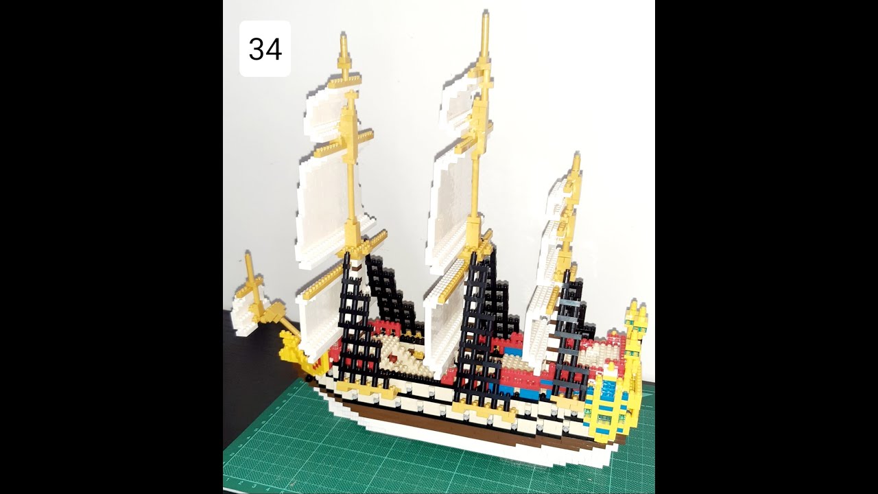 UNICORN Tintin Geniteen G 490 Sailing Boat building - YouTube