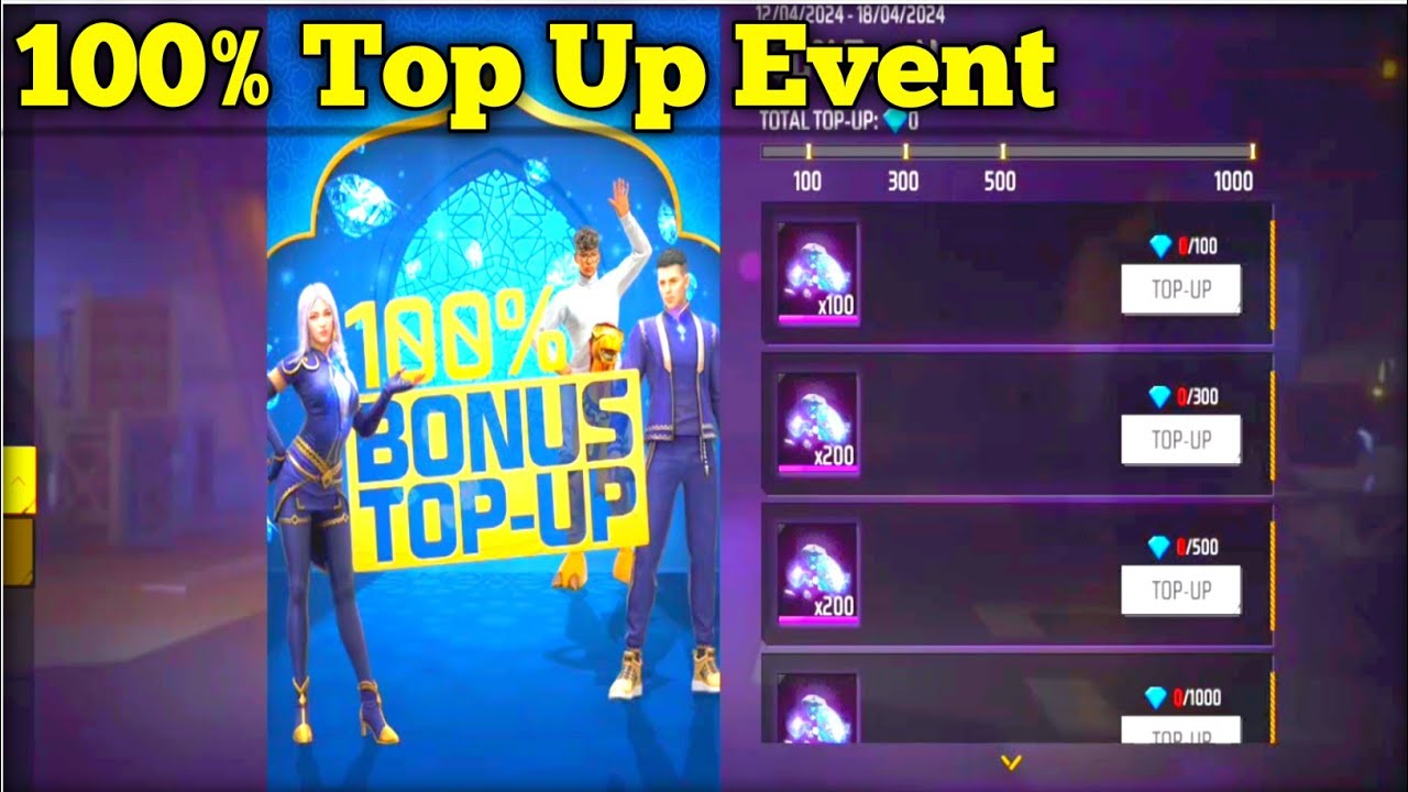 free fire new top up event 🔥।cs rank best movement 😱।garena free fire 🔥 ...