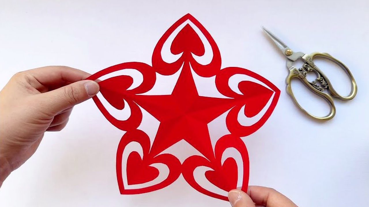 Paper Cutting New Design - Paper Cutting Tutorial - How To Make Paper ...