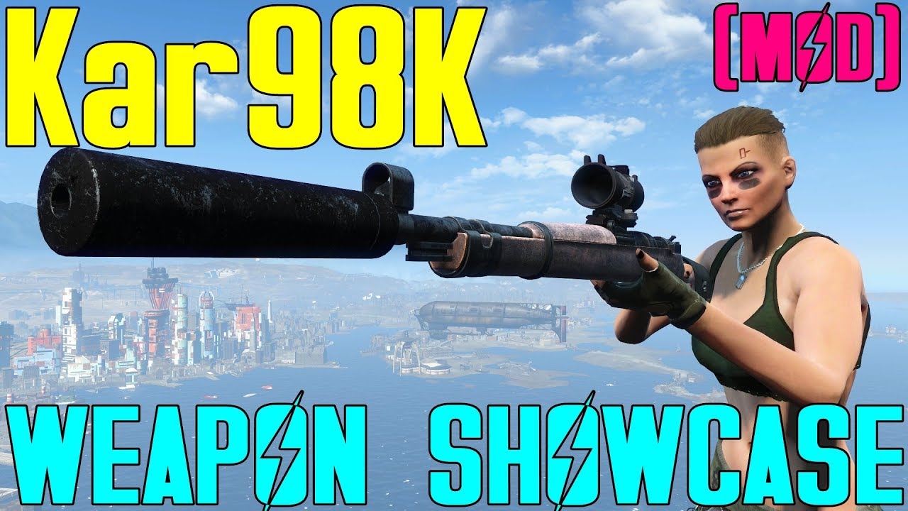 Fallout 4: Weapon Showcases: Kar98K Rifle (Mod) - YouTube