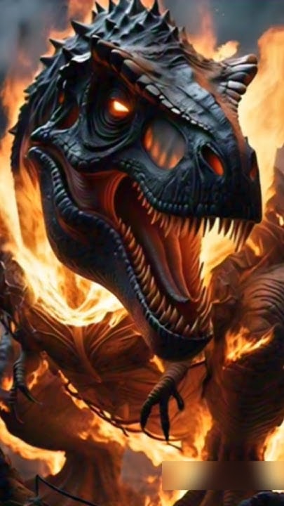 🦖 AI dinosaur and astroid #youtubeshorts #viralshorts #trending # ...