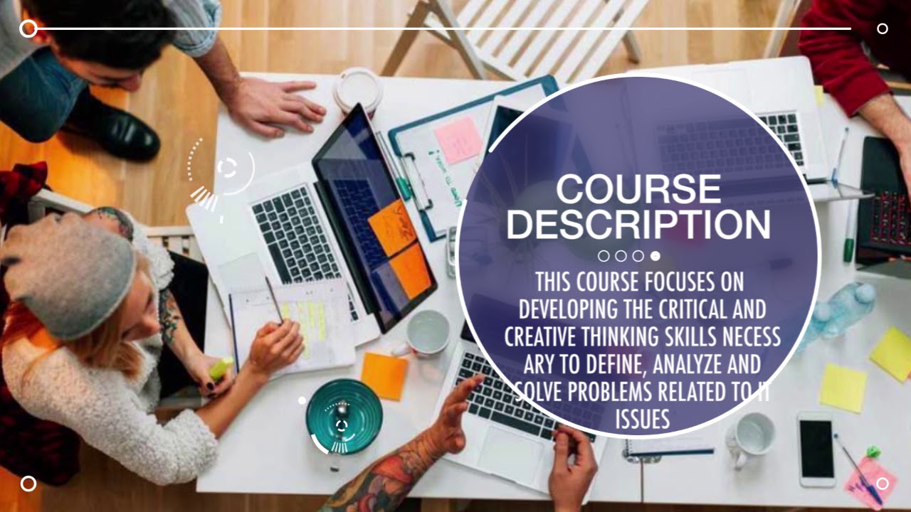 ICT 500 Critical And Creative Thinking For Information Technology Solutions - YouTube